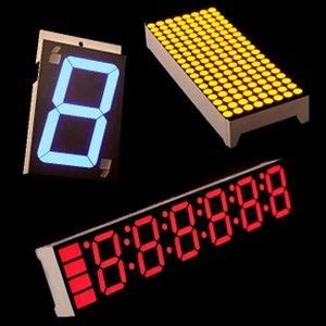LED Display 6 Digit 7 Segment Electronic RITM Industry