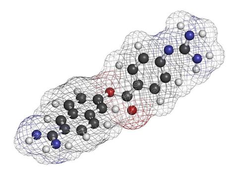 Nafamostat Drug Molecule Serine Protease Inhibitor Skeletal Formula