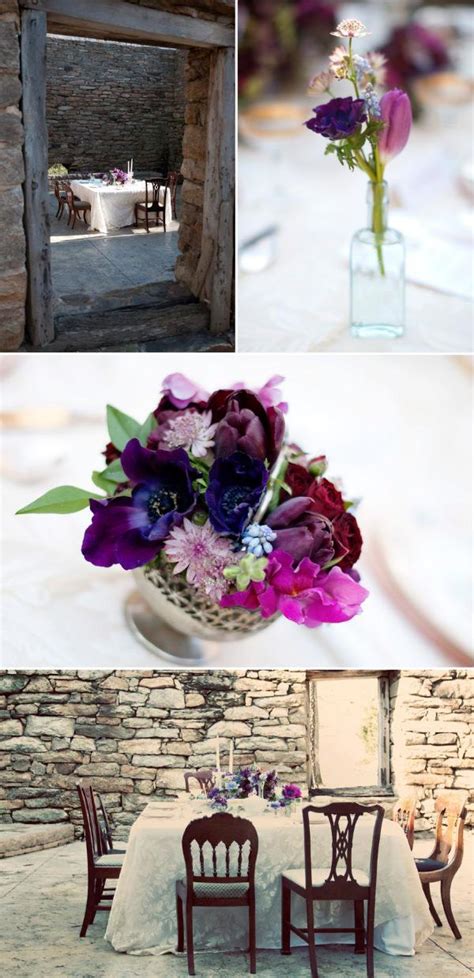 Purple Wedding Photoshoot By Ashley Baber Holly Chapple