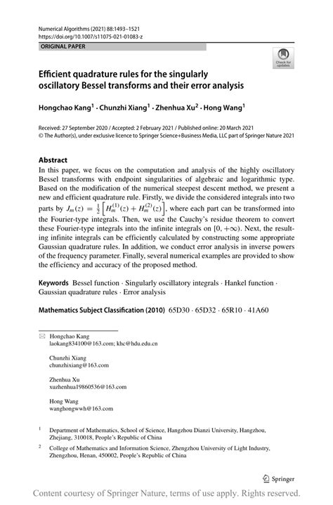 Efficient Quadrature Rules For The Singularly Oscillatory Bessel Transforms And Their Error