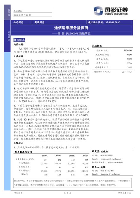 通信运维服务提供商