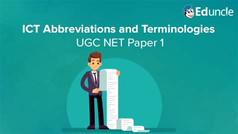 UGC NET Paper Common ICT Abbreviations And Terminology