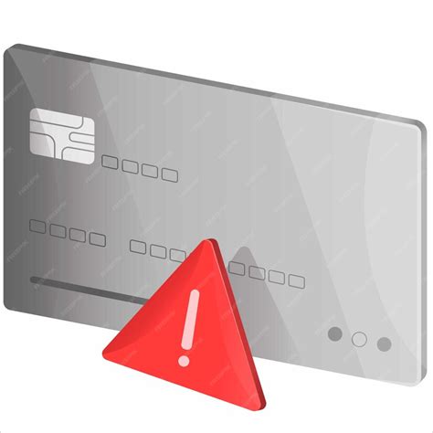 Premium Vector Invalid Credit Card