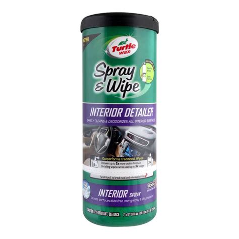 Turtle Wax Spray And Wipe Interior Detailer