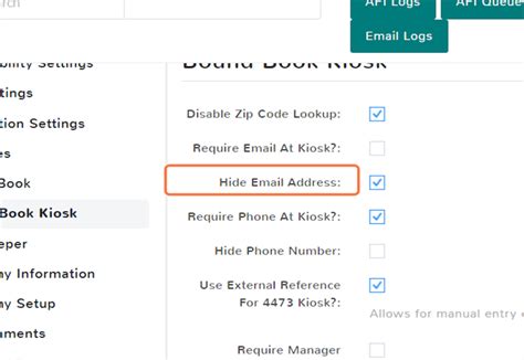 CoreSTORE FFL Bound Book Kiosk Settings Coreware