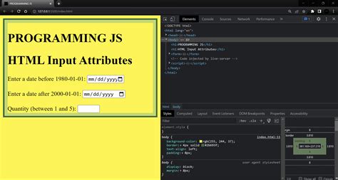 Programming Js
