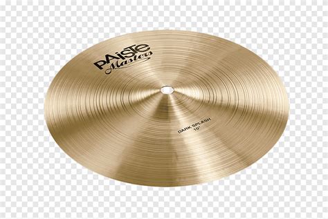 스플래쉬 심벌즈 Paiste Ride 심벌즈 드럼 튀김 어두운 Png Pngegg