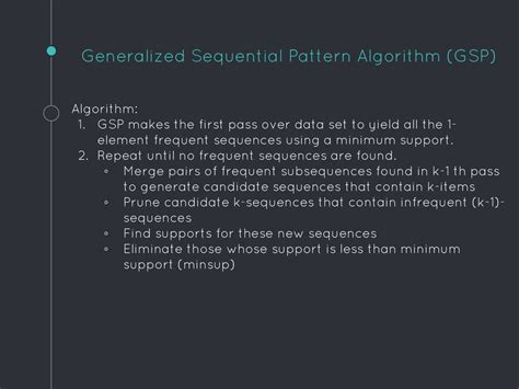 CS 548 Sequence Mining Showcase By Bian Du Wa Gao And Cam Jones Ppt