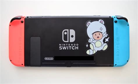 White Tanooki Toad Sticker 2x3 Super Mario 3d World Nintendo Switch