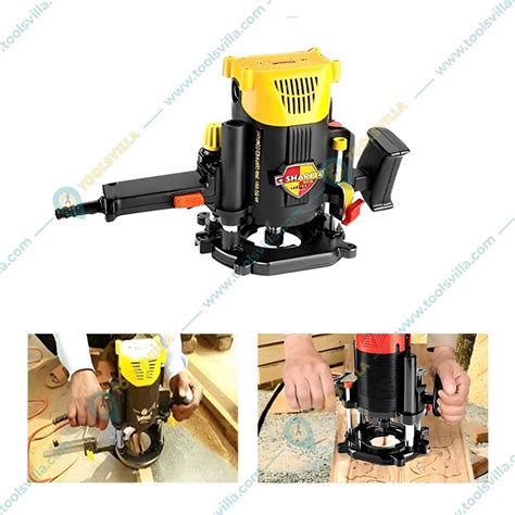 Sharp Gold 12 Mm Storm Router 1350w 23000 Rpm