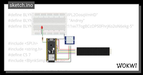 Sensor Presence Matrix Wokwi Esp32 Stm32 Arduino Simulator