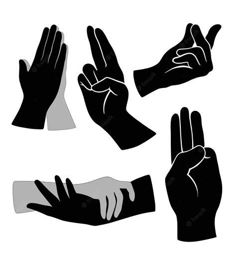 Sign Language Silhouette