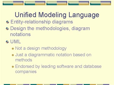 Geographical Data Modeling UML And Data Modeling Elements