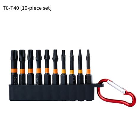 Robust 50mm Magnetic Torx Screwdriver Bits Compatible With Electric Tools