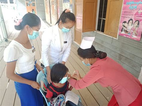 နာဂဒေသ ထန်ပါခွေမြို့၌ အိတ်ခ်ျပီဗီသားအိမ်‌ခေါင်းကင်ဆာကာကွယ်ဆေး ပထမ အက