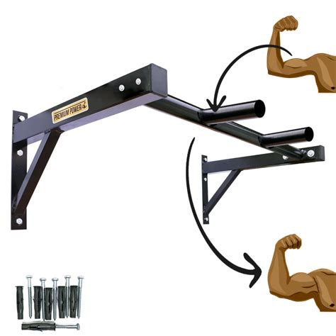 Barra Com Pegada Neutra De Parede Para Costas Tríceps Pull Up