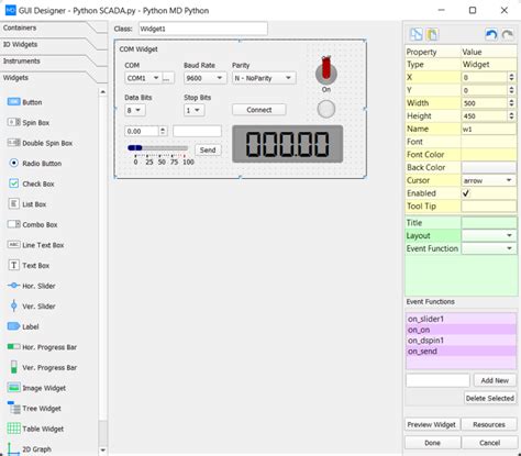 Drag And Drop GUI Designer LabDeck