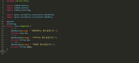 Springboot 유효성 검증feat Valid Validated