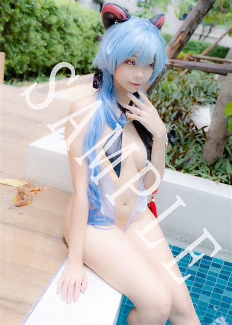 エロコス動画や画像 カドリン仁美コスプレ HTM 083 甘雨がサキュバスになったとき