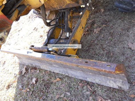 2004 Vermeer V5750 Backhoe Cable Plow Grader 4x4 W Deutz Diesel