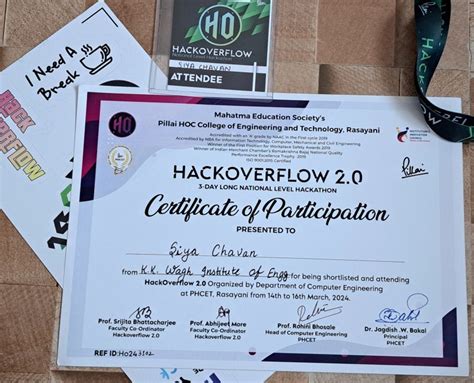 Siya Chavan On Linkedin Hackathon Teamwork Innovation