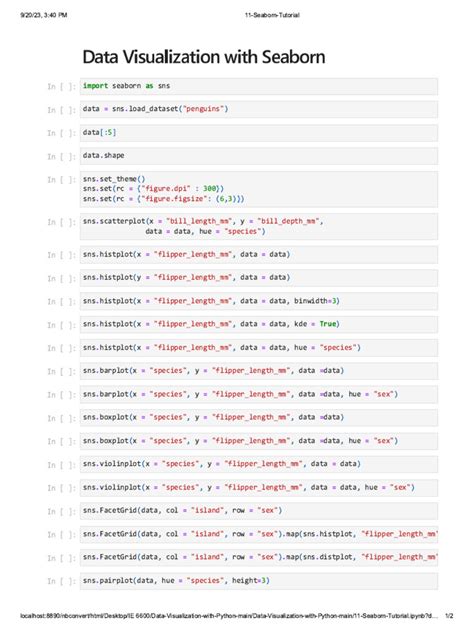 11 Seaborn Tutorial Pdf