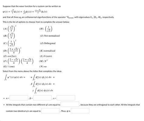 solved can the particles in a one dimensional box a square