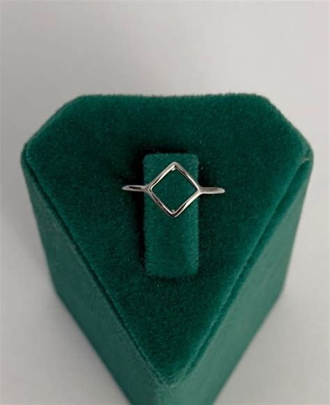 Pirinç Baklava Desen Ayarlanabilir Yüzük