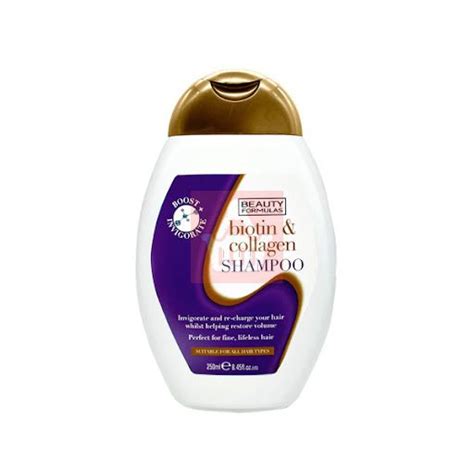 Beauty Formulas Biotin Shampoo 250ml