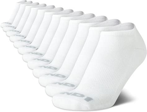 Brandclub And1 Mens Low Cut Socks 12 Pack Performance Stretch