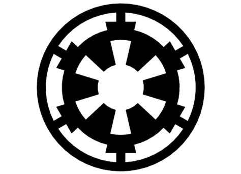 Galactic Empire Logo 3d Print Svg Files Etsy