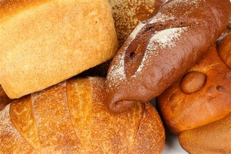 Different Types Of Bread Close Up Stock Photo Belchonock 42010027
