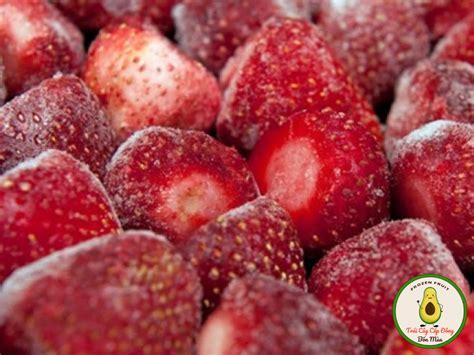 Dâu Tây Cấp Đông Trái Cây Cấp Đông Bốn Mùa