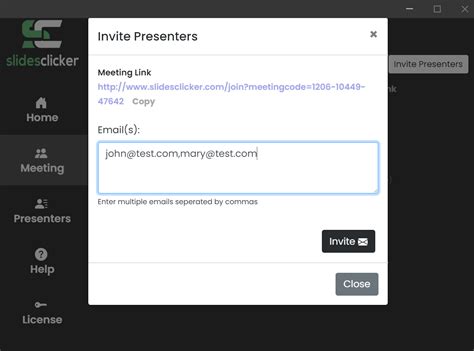 Documentation SlidesClicker Internet Clicker
