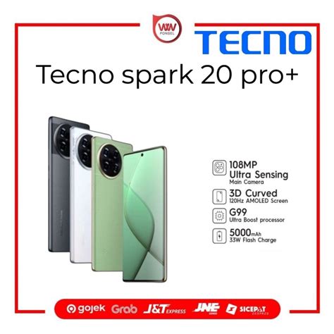 Jual Hp Tecno Spark 20 Pro Ram 8gb Internal 256gb Garansi Resmi