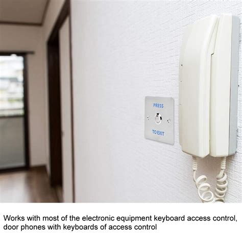 Push To Exit Release Touch Button Door Exit Access Push Button Release Button For Access