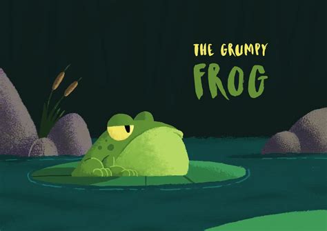Artstation The Grumpy Frog