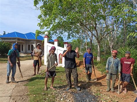 Maknai Hari Bakti Transmigrasi Di Bengkulu Utara Dengan Gotong Royong
