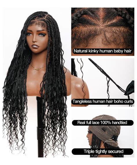 Hd Lace Braided Wigs Real Hd Lace Jaliza Braids