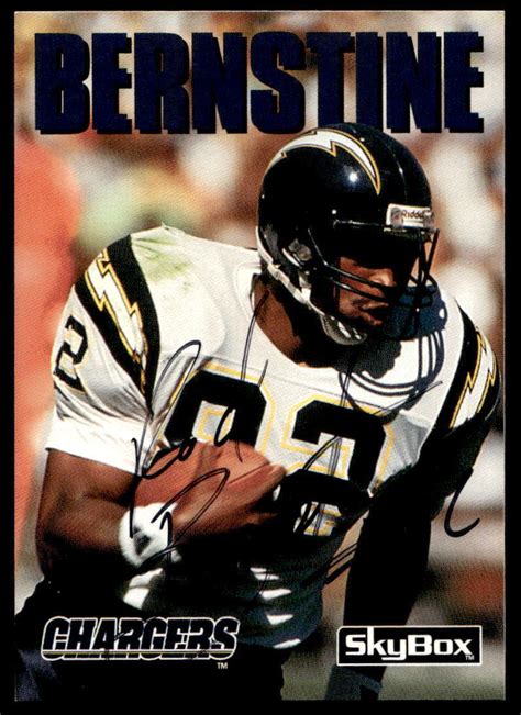 Rod Bernstine Signed Auto Autographed Card 1992 SkyBox Impact 217 EBay