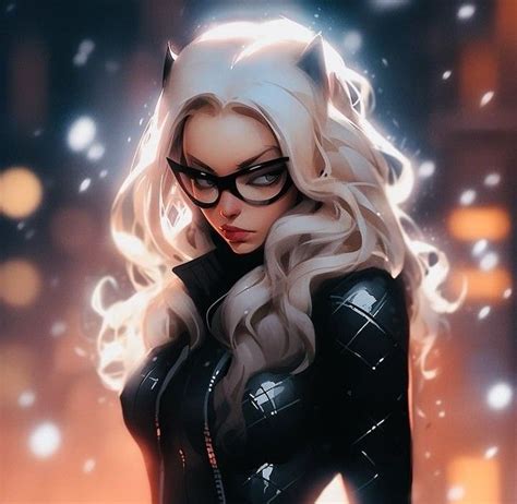 Pin by Денис on SpidVers in Black cat marvel Female superhero Black cat