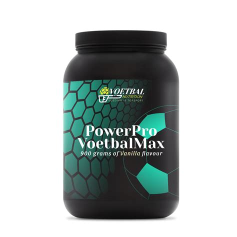 PowerPro VoetbalMax – Vanille – 900 Gramm – Voetbal Nutrition