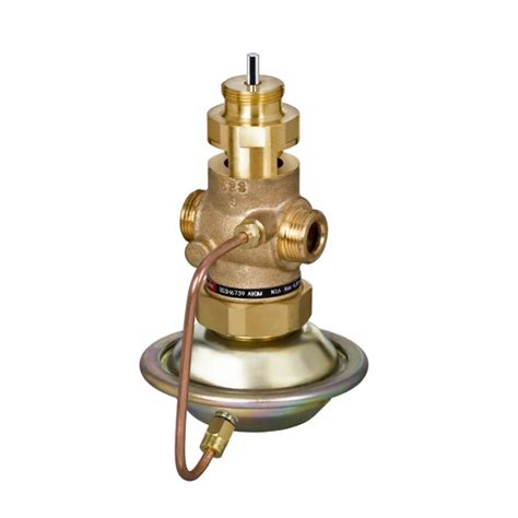 Регулирующий клапан Avqm Danfoss 003h6754 ДУ40 комбинированный резьбовой Kvs 16 купить в