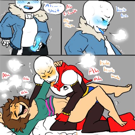 Rule 34 Blue Penis Comic Page Ectoplasm Frisk Masturbation