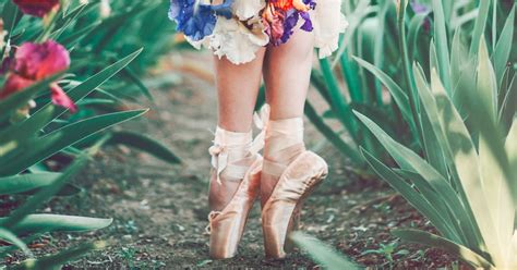 Ballerina Engagement Shoot Popsugar Love And Sex