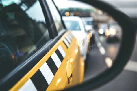 Side Rear View Mirror On A Car Editorial Photo Image Of Traffic Trip