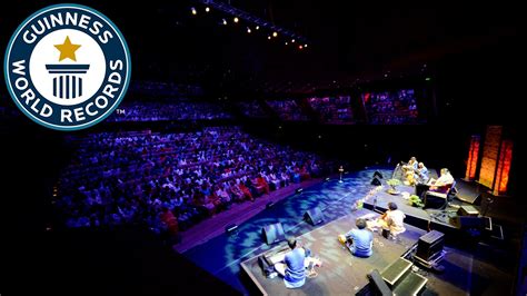 Largest Music Therapy Lesson Guinness World Records Youtube