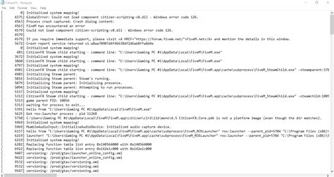 I Have An Error Even Though Ive Unistalled And Reinstalled Fivem That Will Not Go Away Fivem