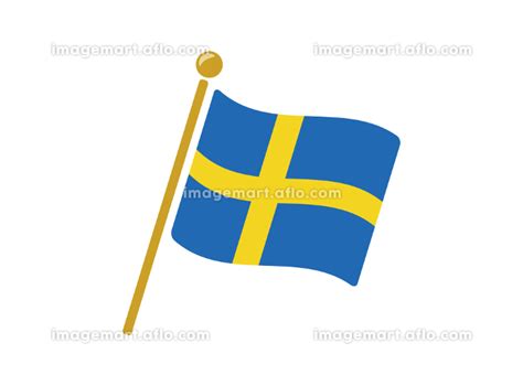 スウェーデンの国旗アイコン ベクターイラスト 226233152 イメージマート