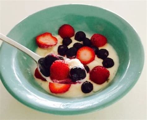 Coconut Yoghurt With Berries